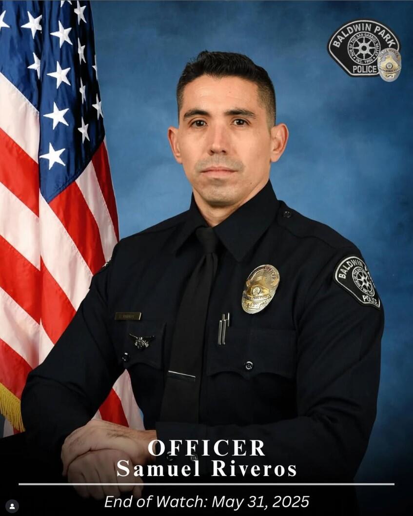 We are heartbroken to learn of the passing of Officer Samuel “Sam ...