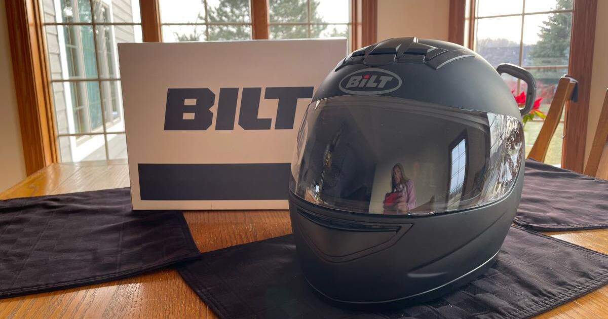 Womens Bilt Force Ten Motorcycle Helmet Size Medium for $60 in ...