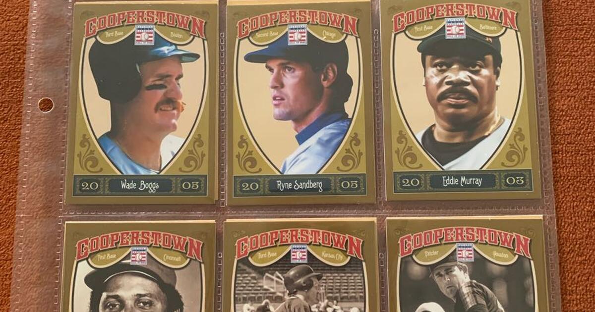 54 Baseball Card Cooperstown Collection for $13 in Leland, NC | For ...