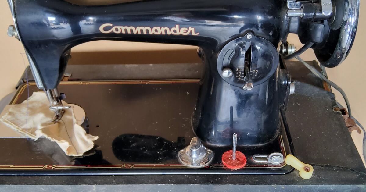 Vintage Commander Sewing Machine for $40 in Aiken, SC | For Sale & Free ...