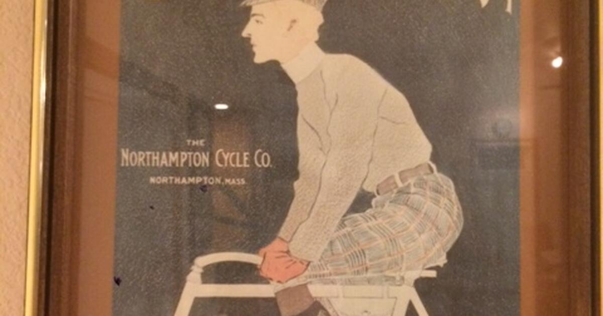Shadowbox framed print: The Northampton Cycle Co. 1865 for $20 in ...