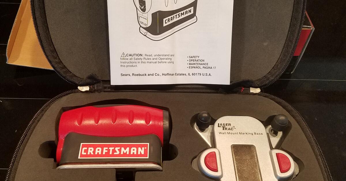 Craftsman 4in1 Laser Trac Level #948251 for $25 in Eden Prairie, MN ...