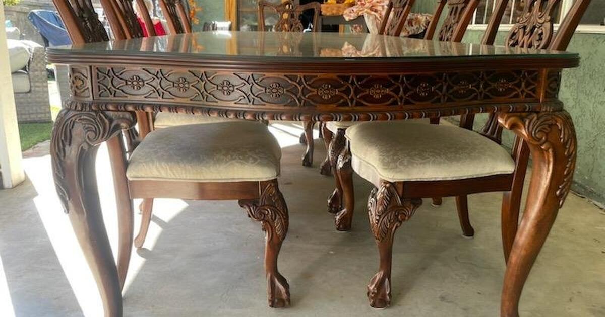 Dining Table W/matching Buffet for $2000 in Simi Valley, CA | For Sale ...