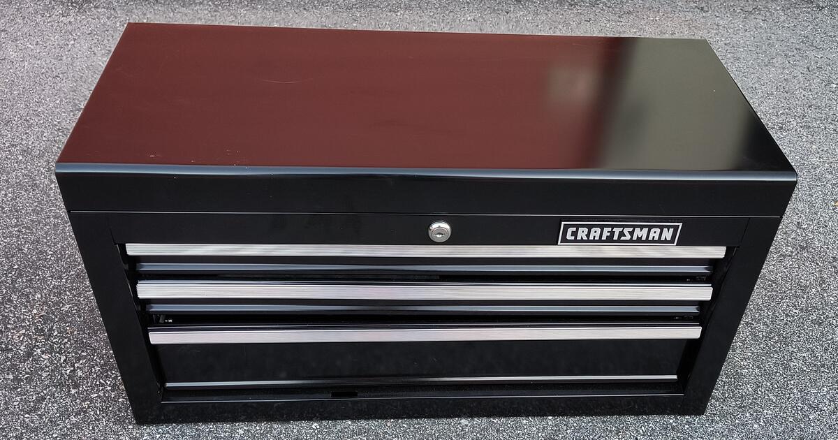Sears Craftsman 31017 three drawer tool chest for $60 in Greensboro, NC ...