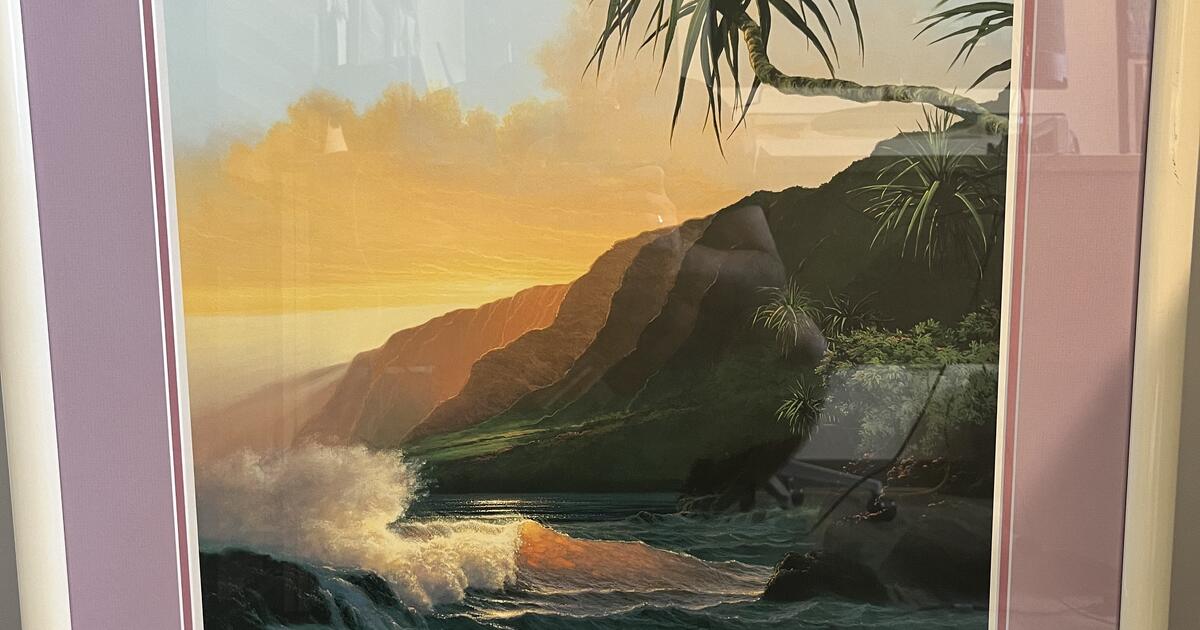 Roy Tabora “Last Days Of Summer”. Artist proof print, hand signed for ...