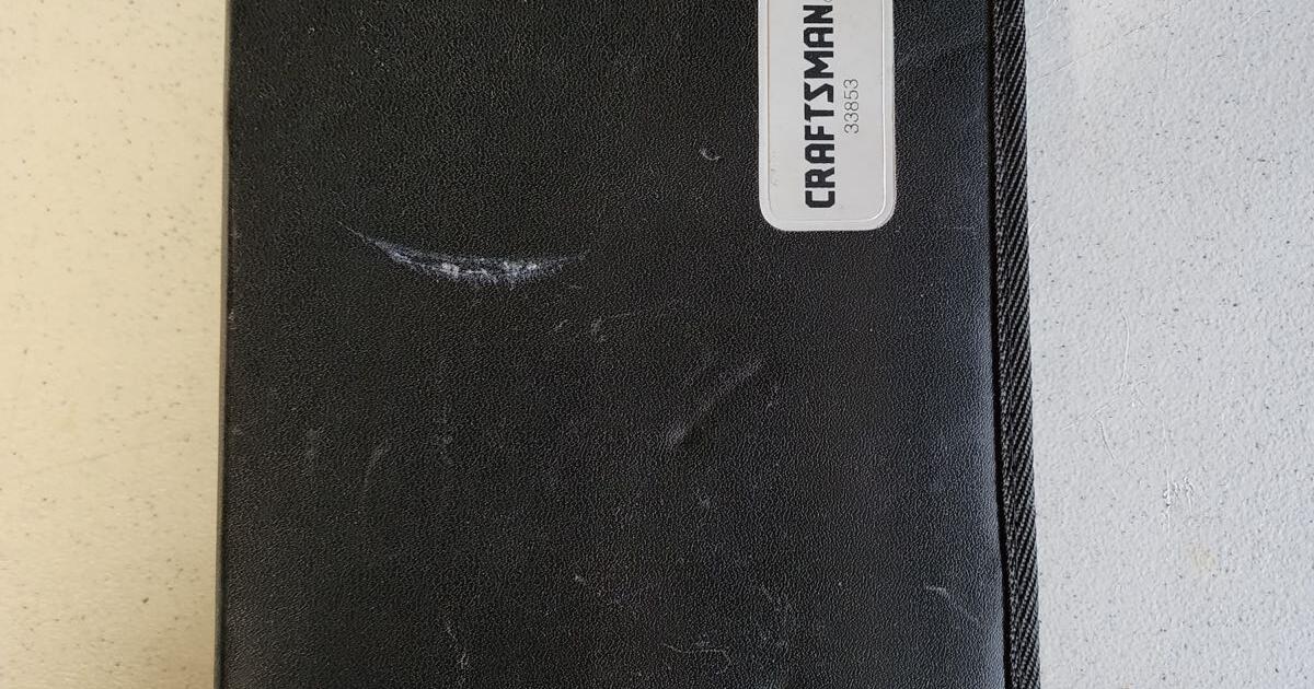Craftsman Socket Set Case for Free in Seattle, WA | For Sale & Free ...