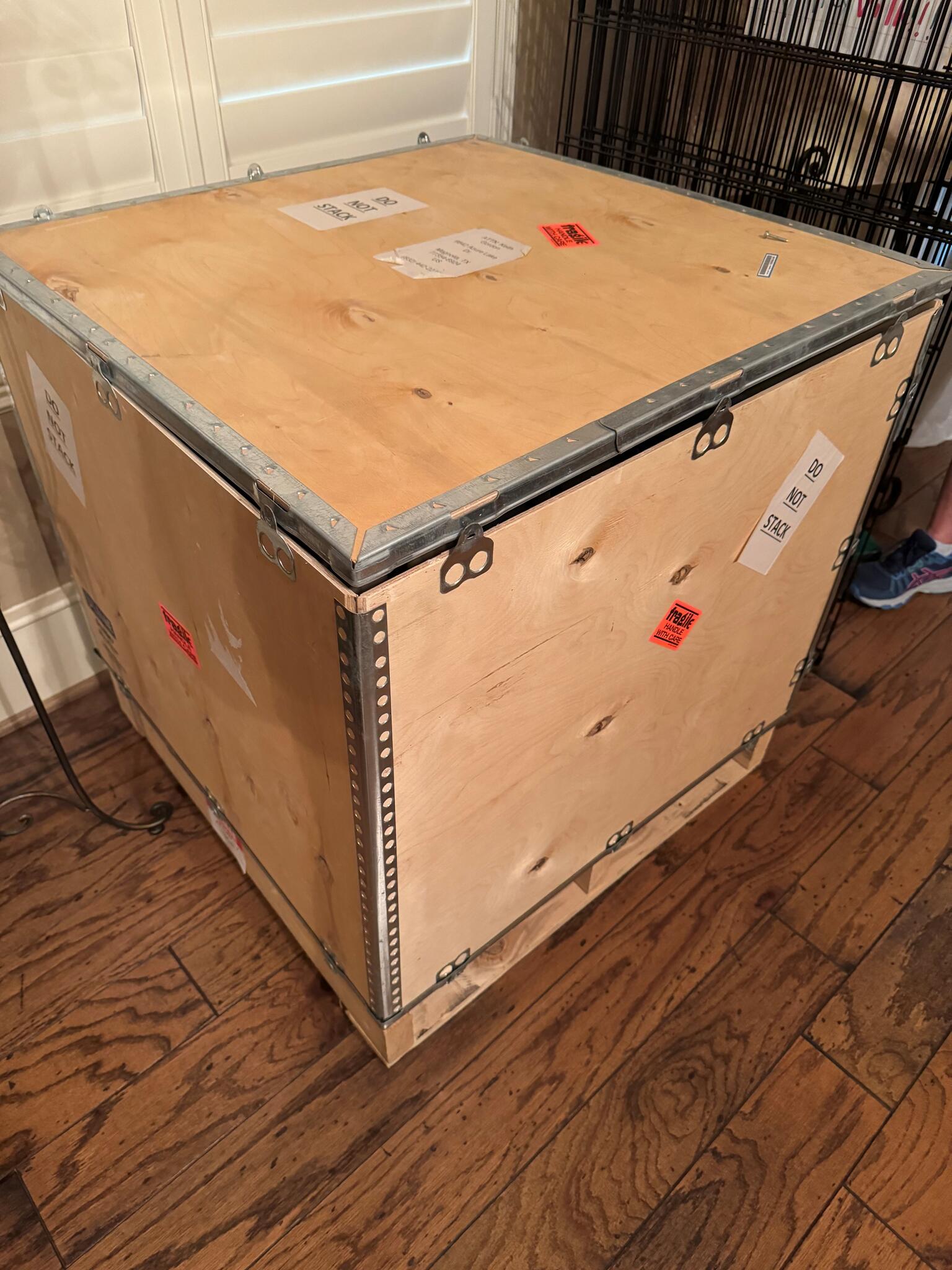 ULINE Wood Shipping Crate for Free in Magnolia, TX | For Sale & Free ...