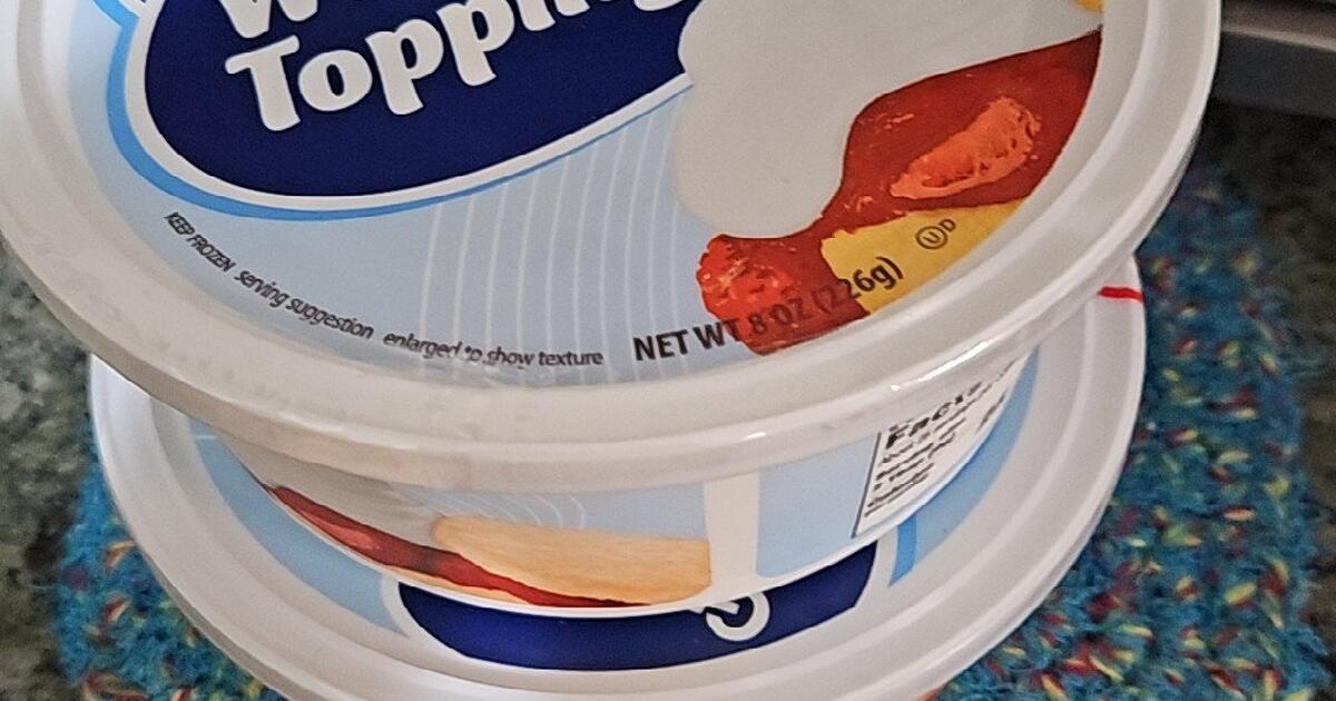 Two Containers Of Great Value Whipped Topping for Free in Pittsburgh ...