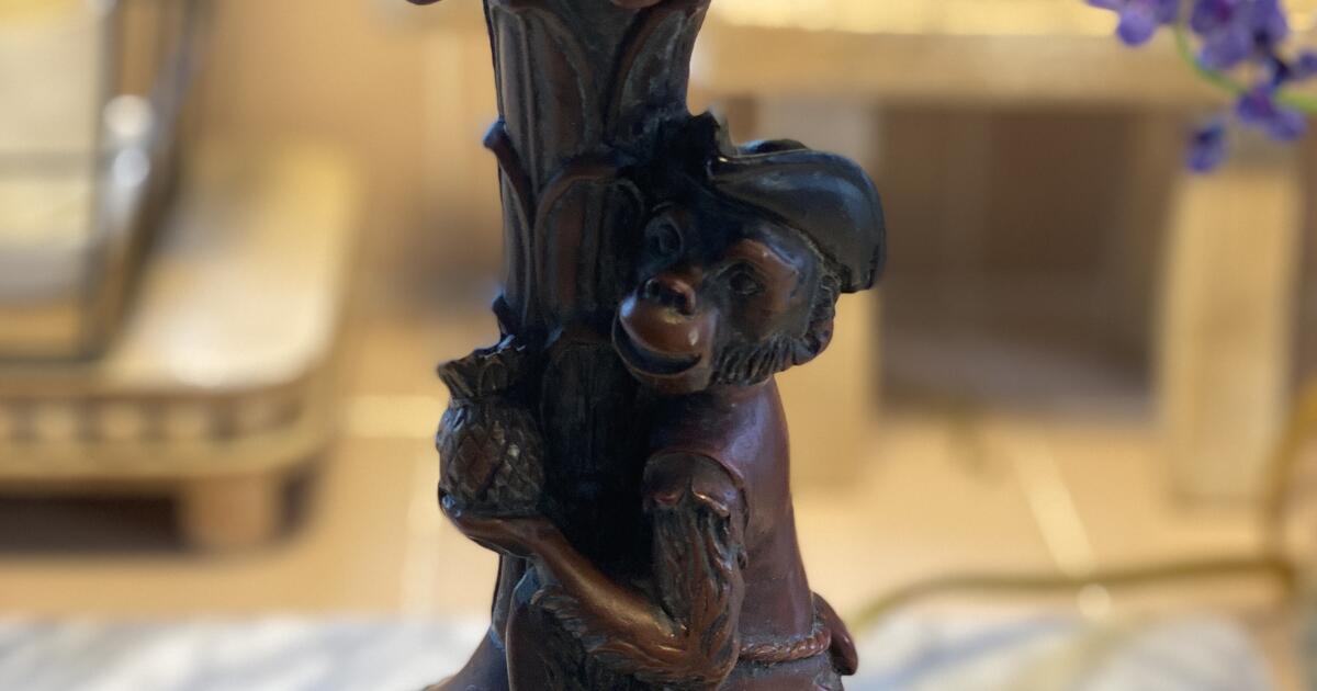 Vintage Berman monkey lamp from Bloomingdale's for $20 in Santa Rosa ...