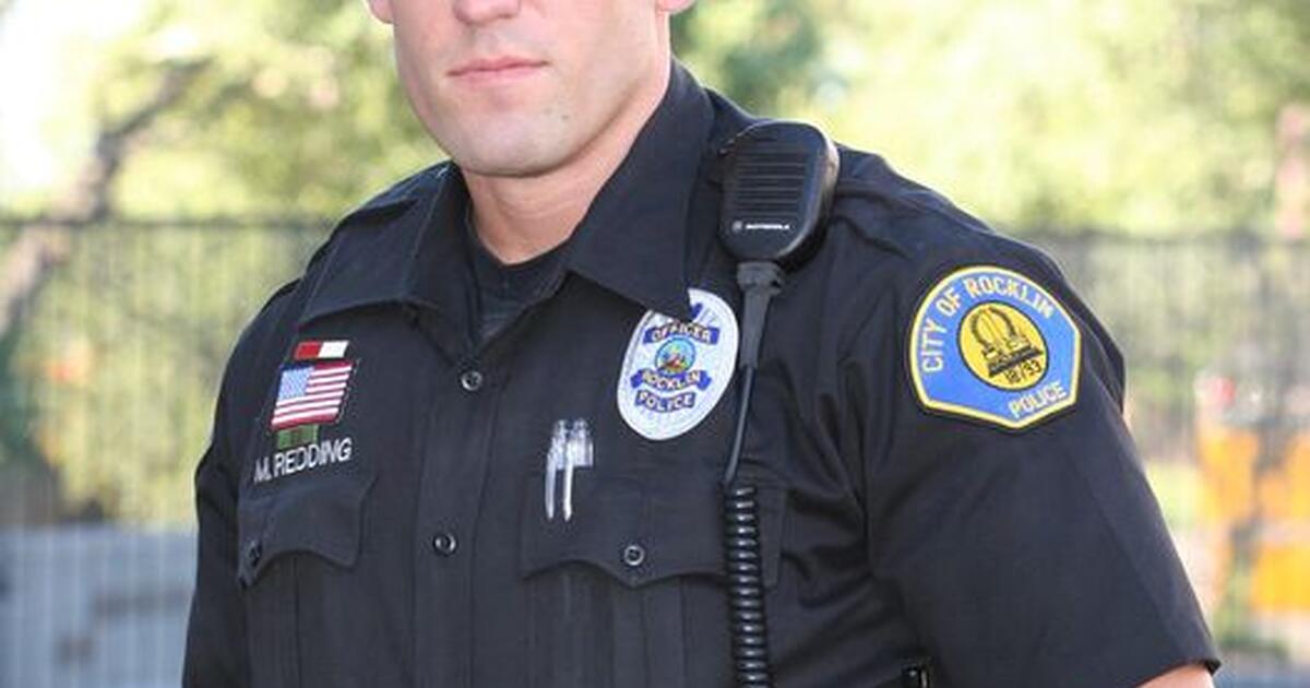 RPD honors the memory of Rocklin Police Officer Matthew John Redding ...