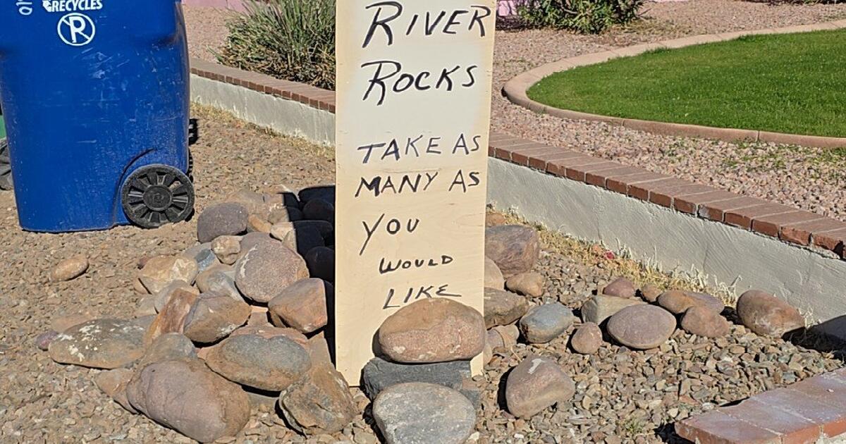 Free River Rocks for Free in Mesa, AZ | For Sale & Free — Nextdoor