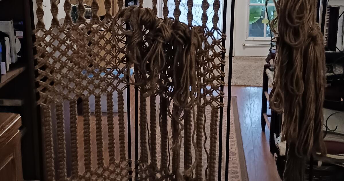 Macrame screen for $20 in Mission, TX | For Sale & Free — Nextdoor