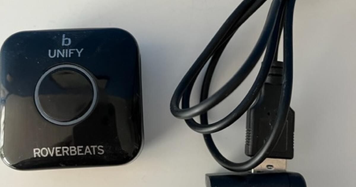 Roverbeats Unify Blue Tooth Adapter+Charger+Aux Cord for $15 in Beverly ...