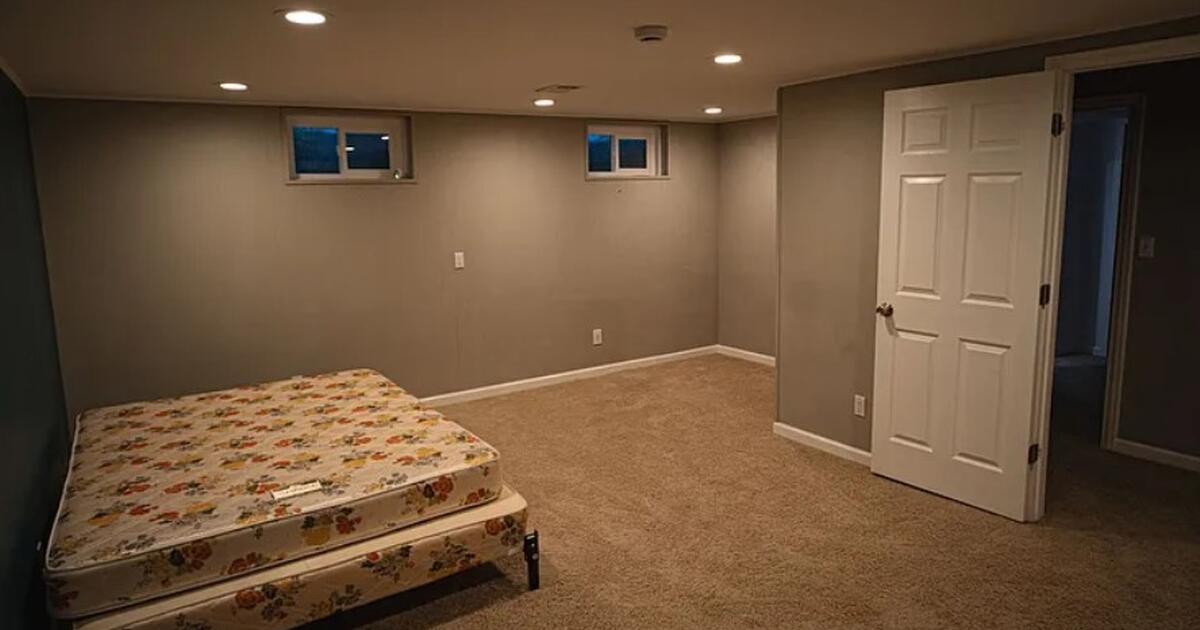 Basement Room with Mattress, box spring and frame for Free in Aurora ...