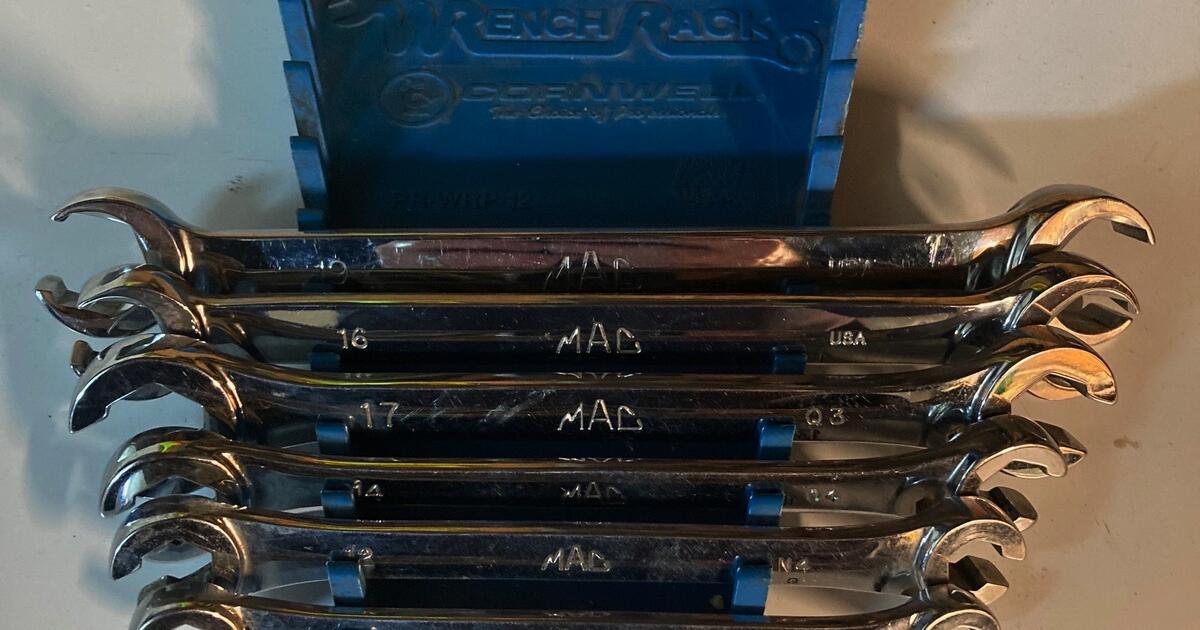 Mac Tools Wrench Set with Rack for $150 in Auburn, CA | For Sale & Free ...