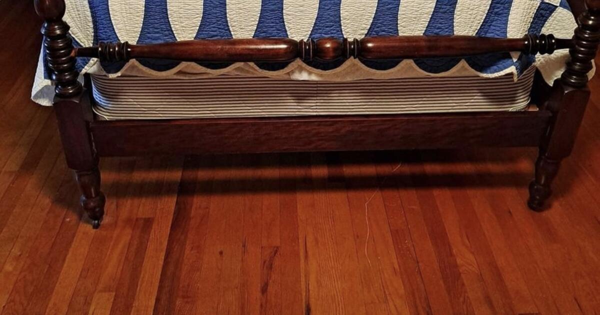 1920s cone bed with mattress and box spring for $95 in Camp Hill, PA ...