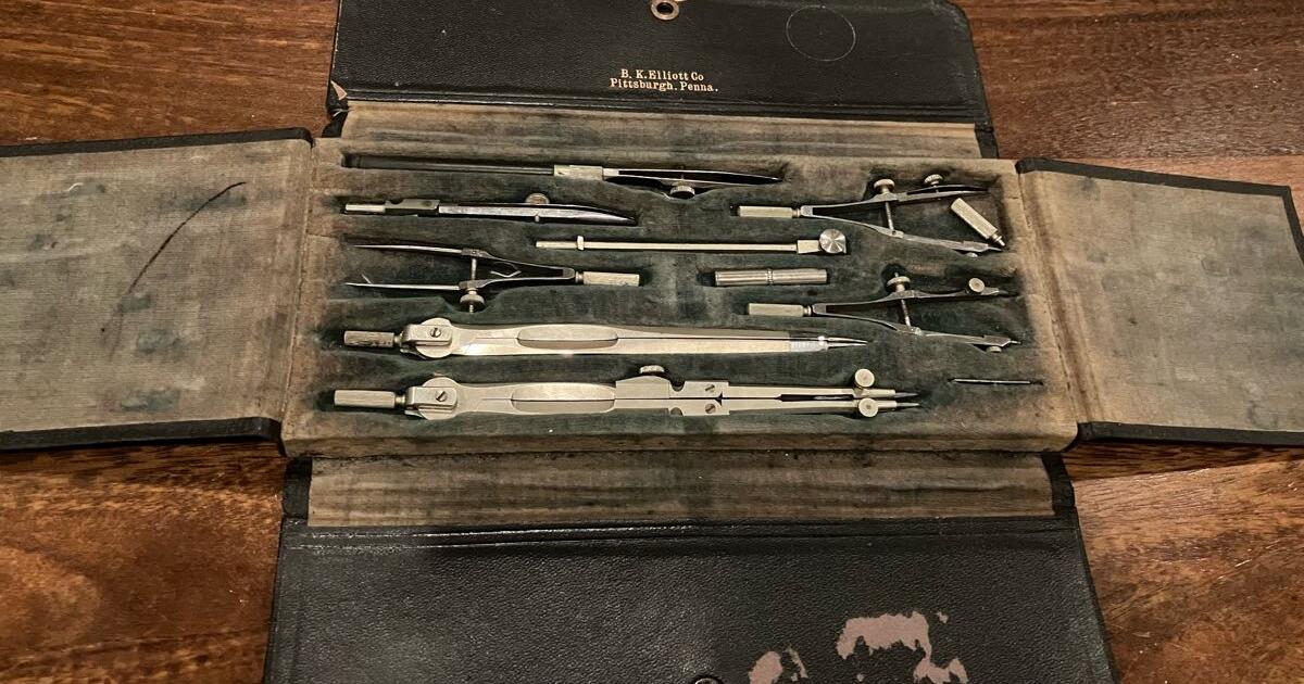 Vintage B.K. Elliott Co Drafting Tool Kit for $25 in Solon, OH | For ...