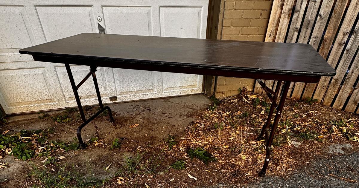 6' Folding Table - used for Free in Denver, CO | For Sale & Free — Nextdoor