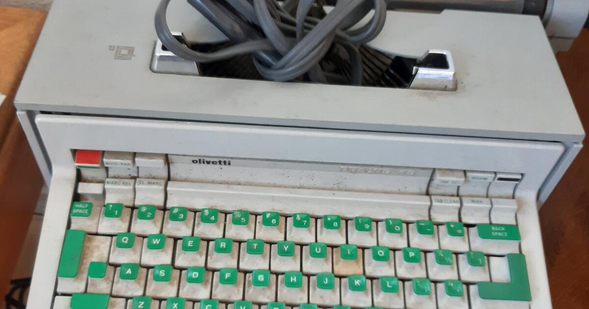 Olivetti Electric Typewriter for $5 in Roseburg, OR | Finds — Nextdoor