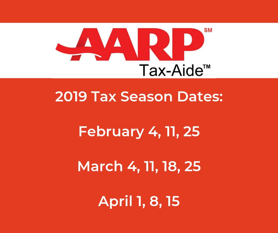 AARP Tax Aide at Southwest Focal Point Community Center (City of ...