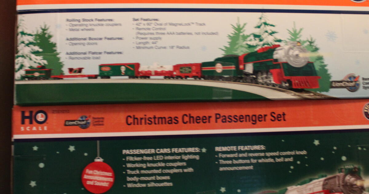 3 New Complete LIONEL HO CHRISTMAS Train Sets for $105 in Waynesville ...