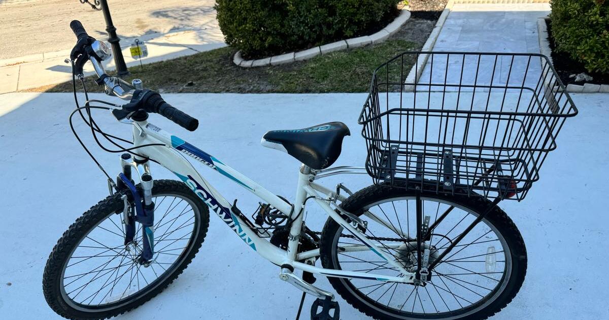 Schwinn Ranger 24” Mountain Bike with Basket and Bell for $125 in ...