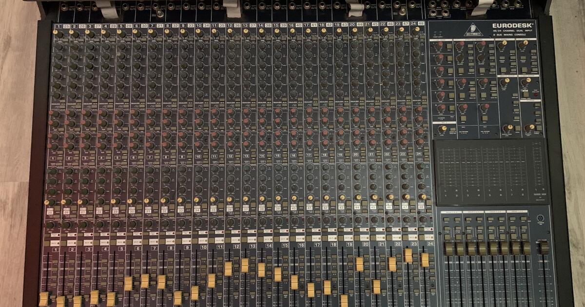 Behringer Eurodesk MX8000 for $300 in Vienna, VA | For Sale & Free ...