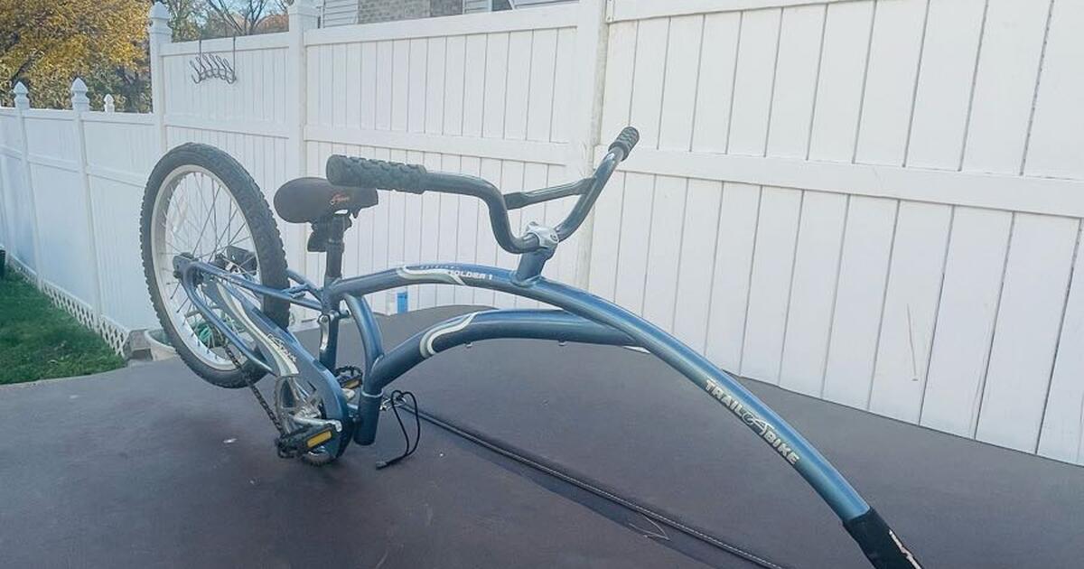 ADAMS ORIGINAL FOLDER TANDEM BIKE TRAILER WITH TRAILER ASSEMBLY for ...