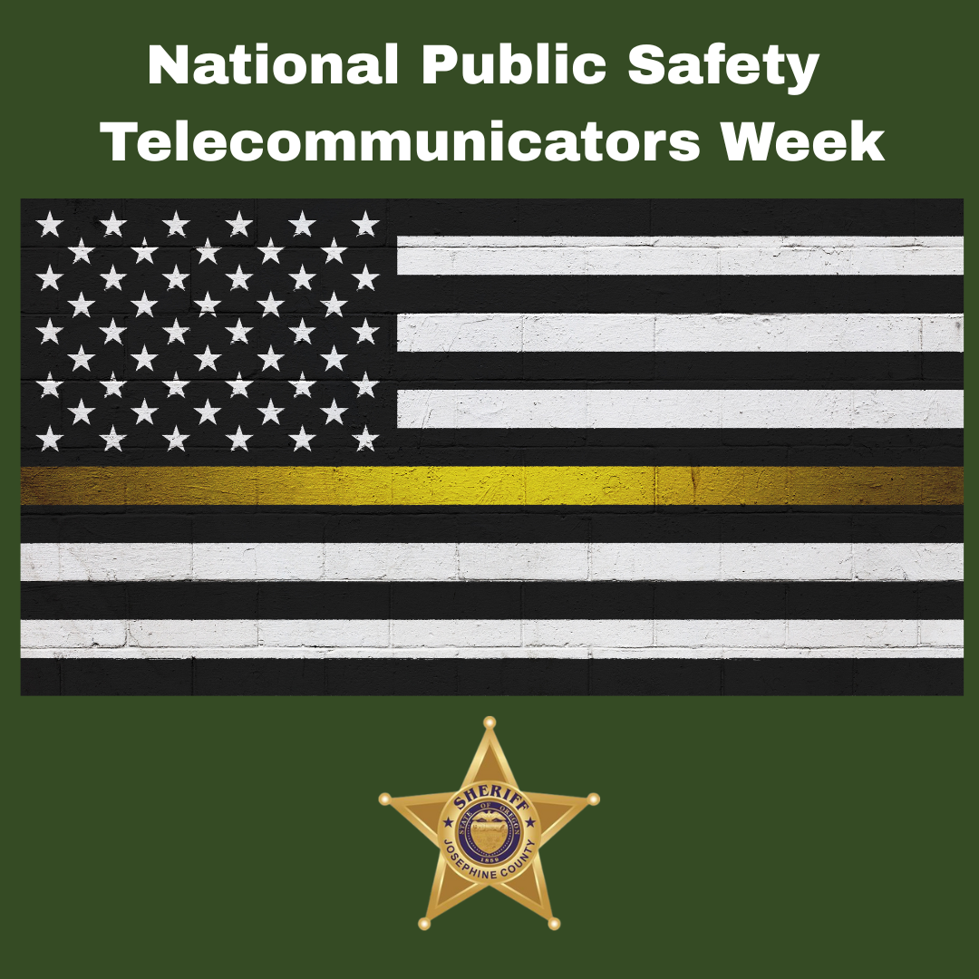 This week, we honor the unseen heroes behind the headset. (Josephine County Sheriff's Office ...