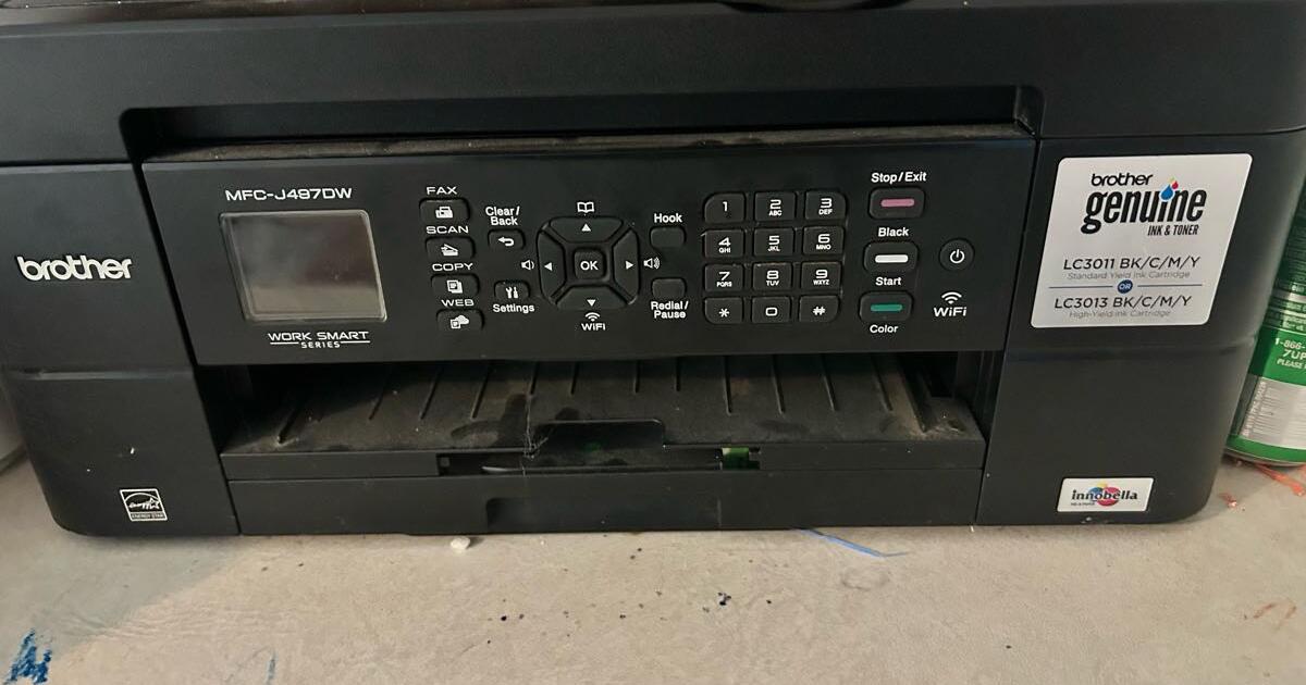 Brother MFC-J497DW Printer for Free in Perris, CA | For Sale & Free ...