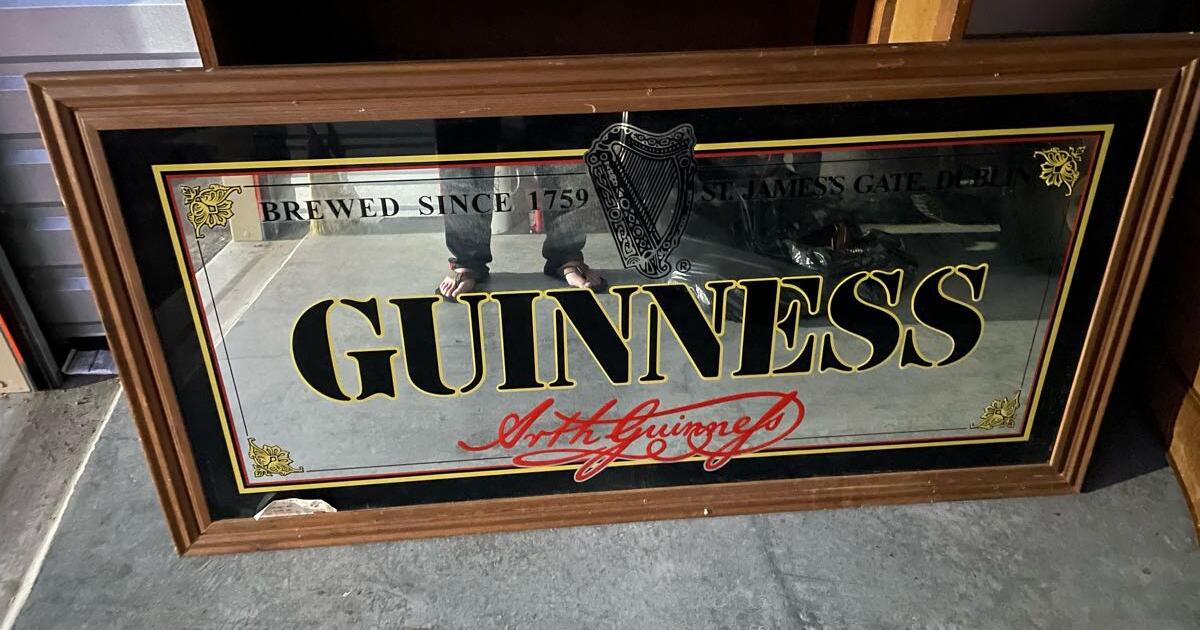 Vintage Guinness Pub Mirror for $180 in Dublin, OH | For Sale & Free ...