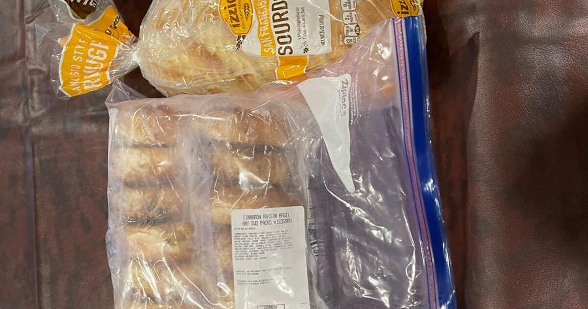 Bread items all frozen plus thickening powder for Free in Red Feather ...