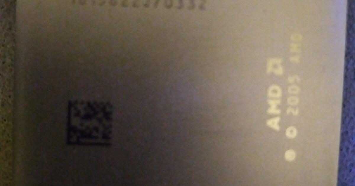 AMD Athlon 64 X2 6400 3.2GHZ CPU AM2 Socket Dual Core with Heat Sink ...