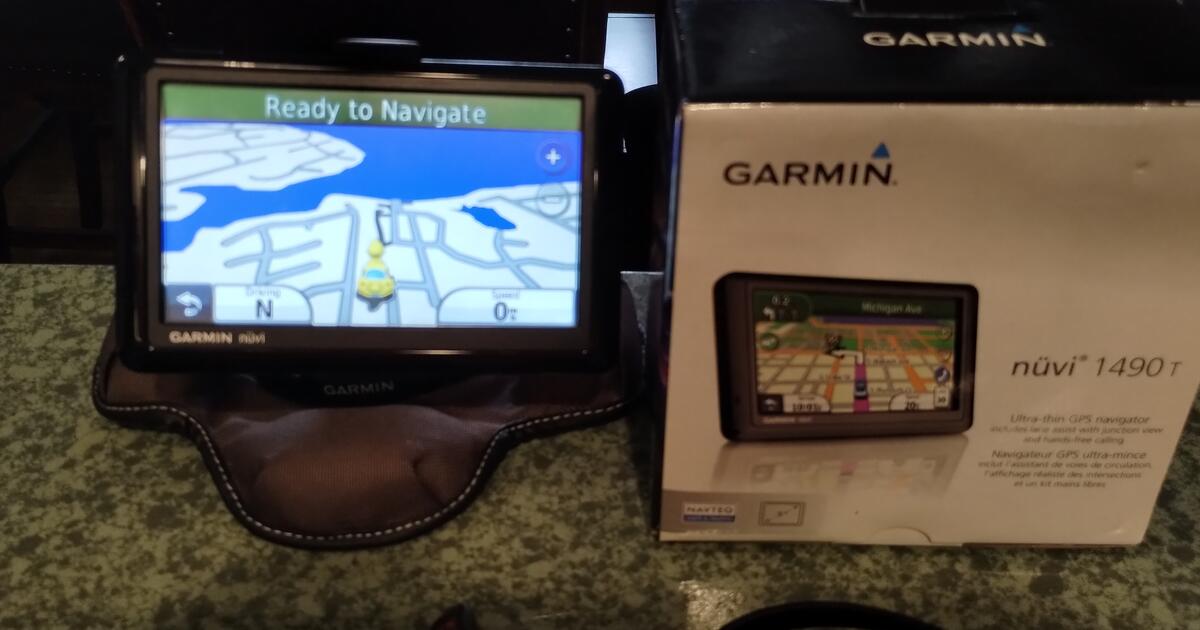 Garmin nüvi 1490T GPS Navigator for $20 in Annapolis, MD | For Sale ...