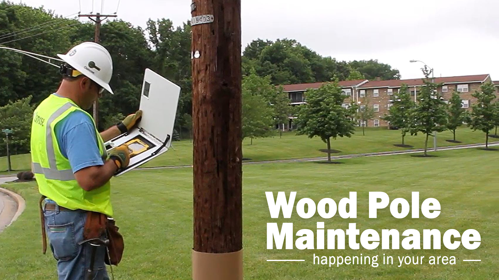 Wood Pole Maintenance will be taking place in or around your ...