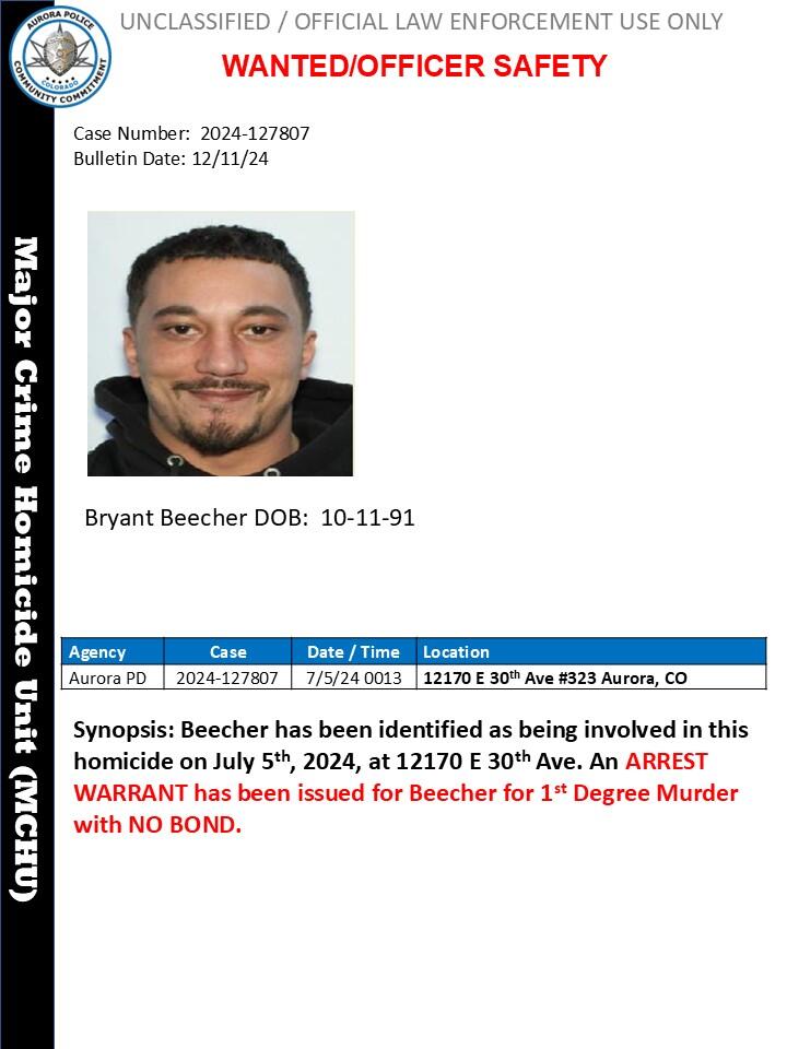NEWS RELEASE: The Aurora Police Department Major Crime Homicide Unit is ...