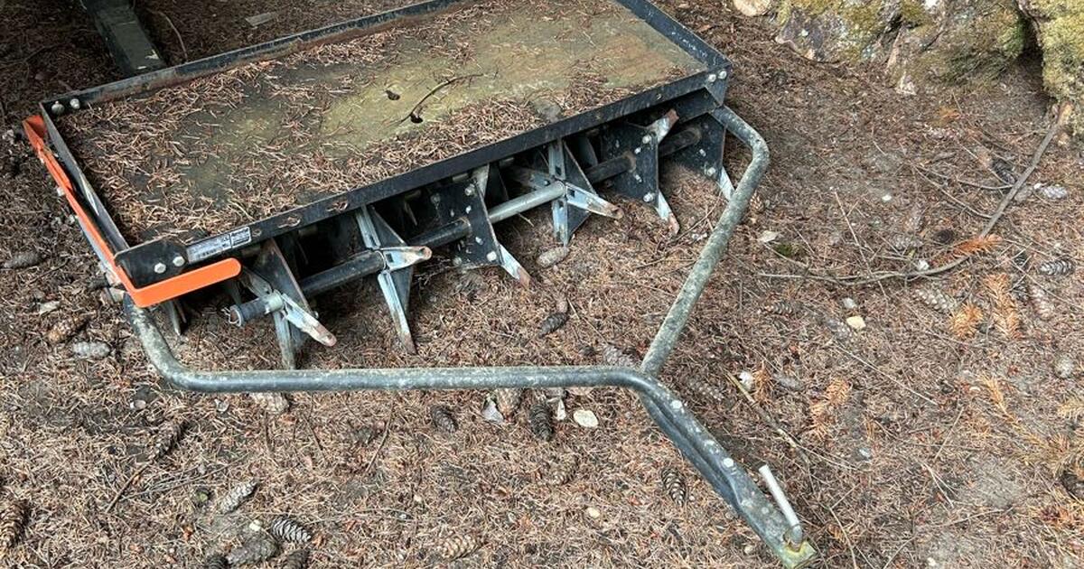 Riding lawnmower (lawn tractor)attachments extension ladders concrete ...