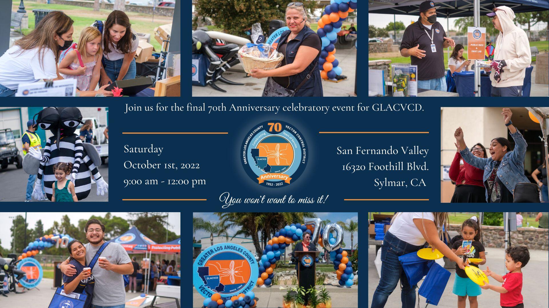 You're Invited! Visit Vector Control on October 1st to celebrate and ...