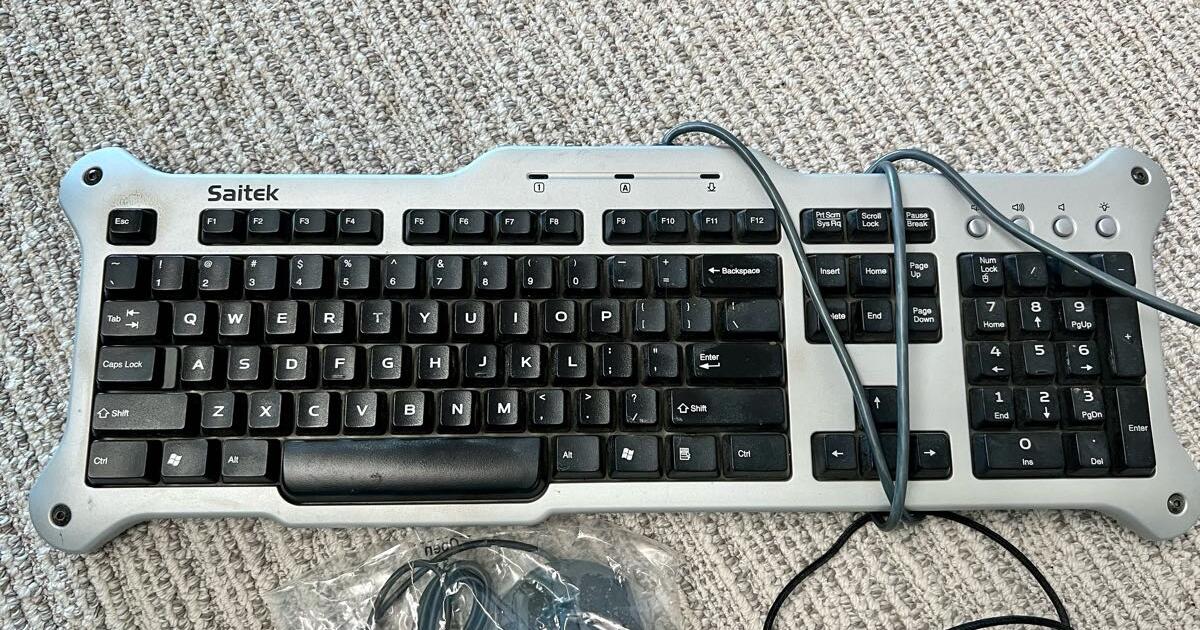 FREE Logitech Gaming Joystick, Saitek Keyboard, Alienware wired mouse ...