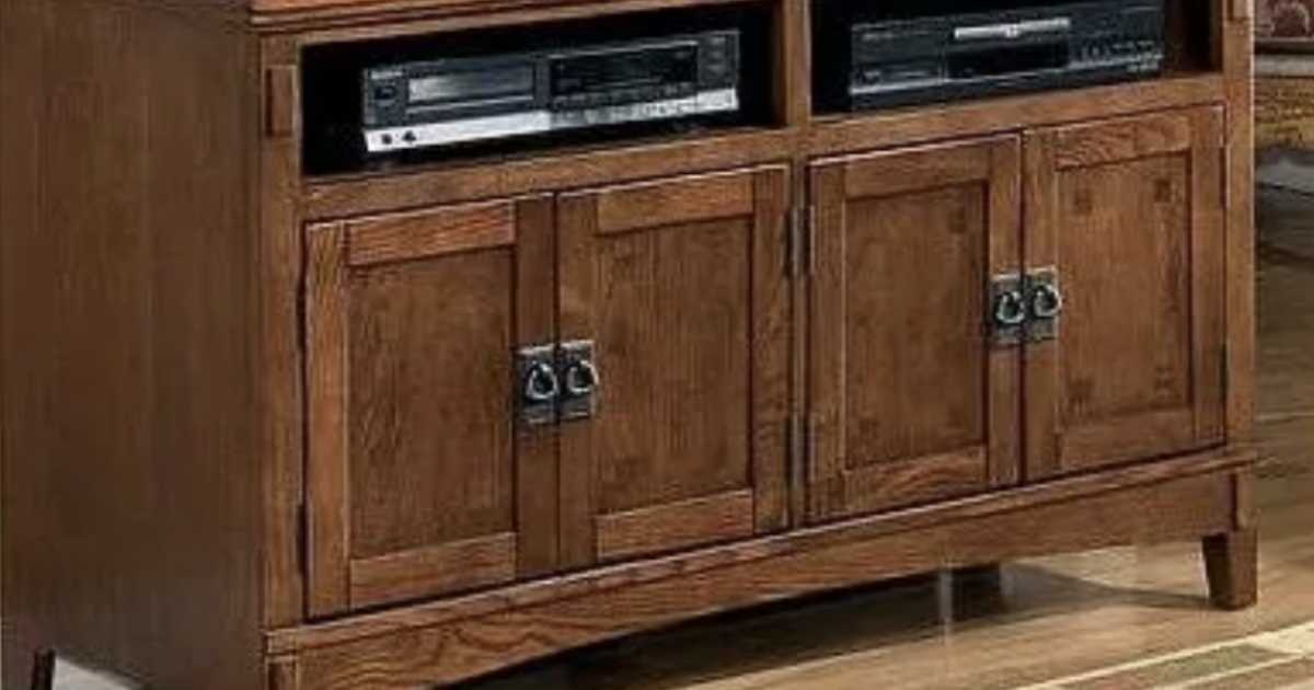 Ashley Cross Island TV Stand for $200 in Loudon, TN | For Sale & Free — Nextdoor