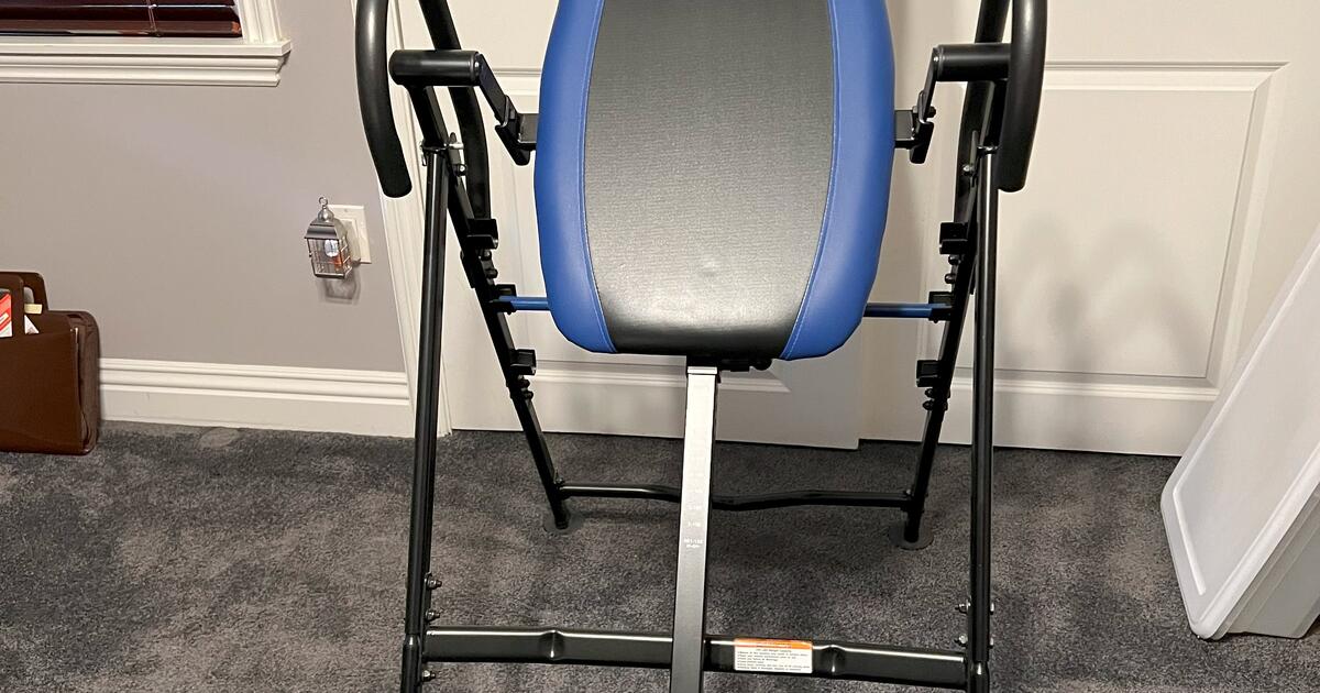 Elite Fitness Inversion Table in Perfect Condition for $65 in Santa ...