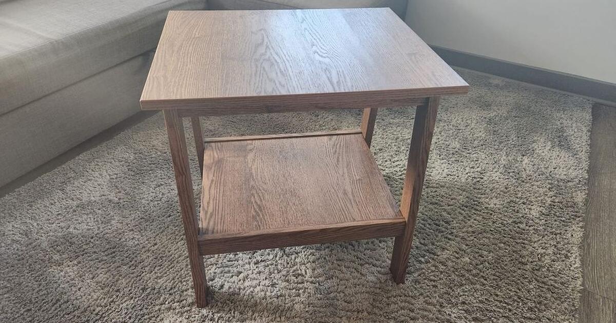 Side Table IKEA Lunnarp for $25 in Atlanta, GA | For Sale & Free — Nextdoor