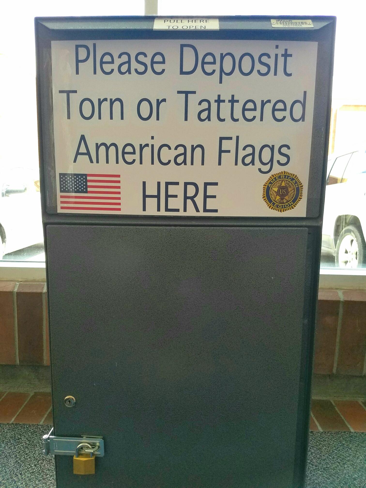 US Flag Disposal Available at Pullman PD (Pullman Police Department ...
