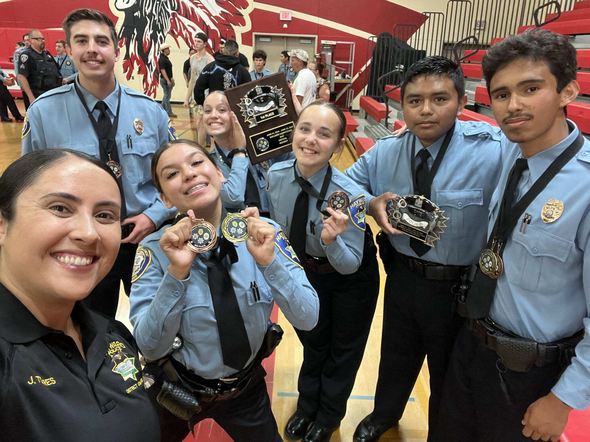 Our Hayward PD Explorers recently participated in the 2024 Central ...