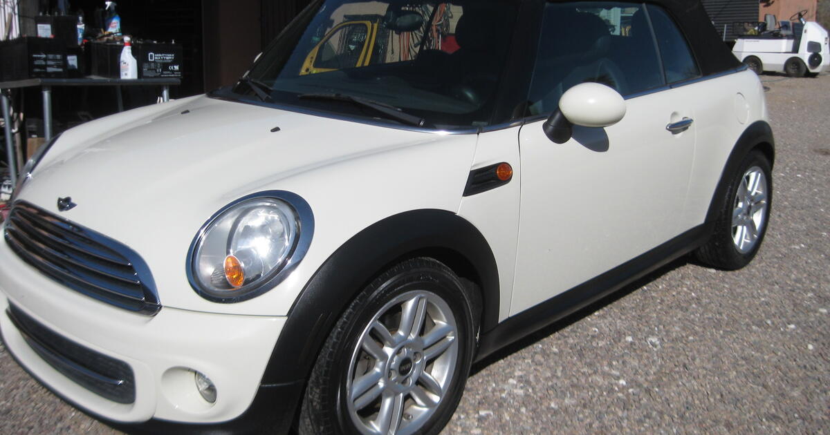 2012 Mini Cooper Convertible 76k miles Cold AC, 30 MPG in Town for ...