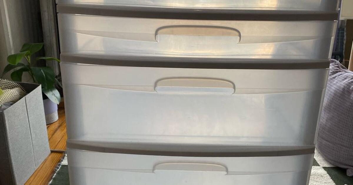 5-Drawer Plastic Storage Unit w/ Wheels for $5 in Denver, CO | For Sale ...