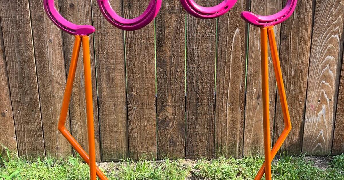Horseshoe Flamingos for $35 in Fort Worth, TX | For Sale & Free — Nextdoor