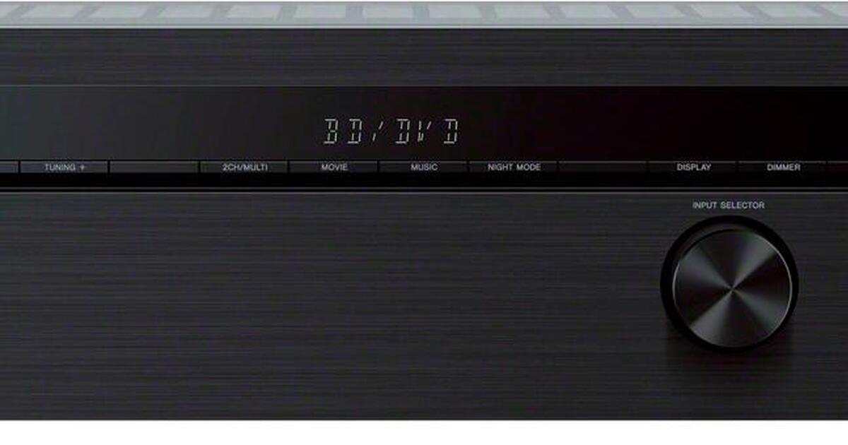 Sony - 725W 5.2-Ch. Hi-Res 4K Ultra HD A/V Home Theater Receiver ...