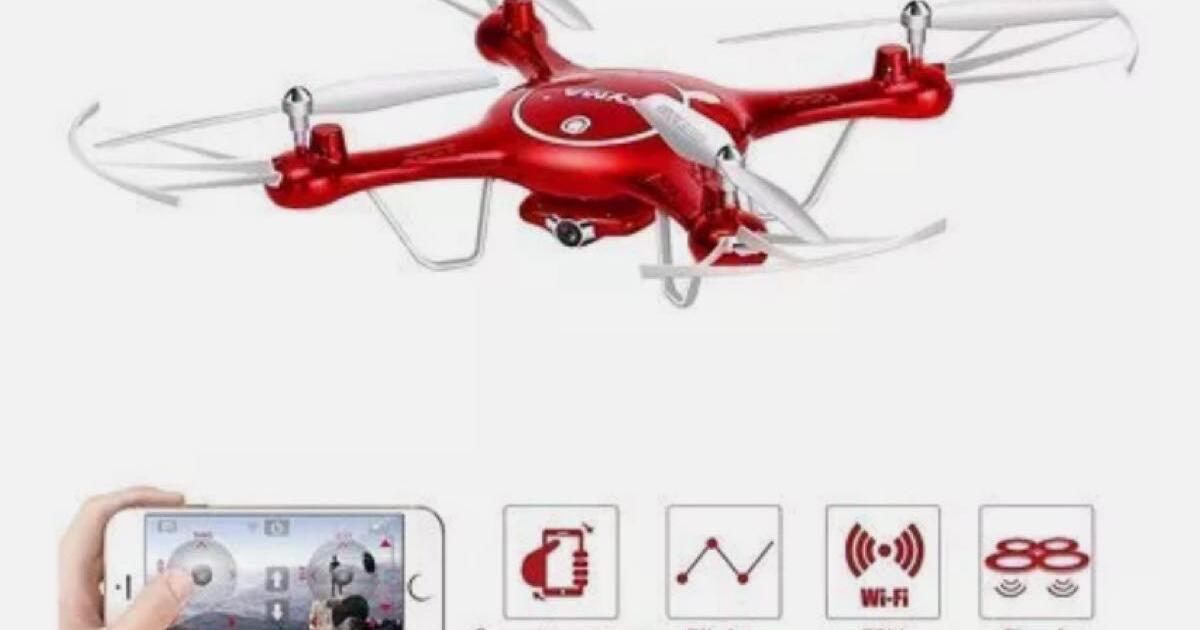Syma X5UW RC Wi-Fi FPV Beginner Drone with 720p HD Camera for $35 in ...