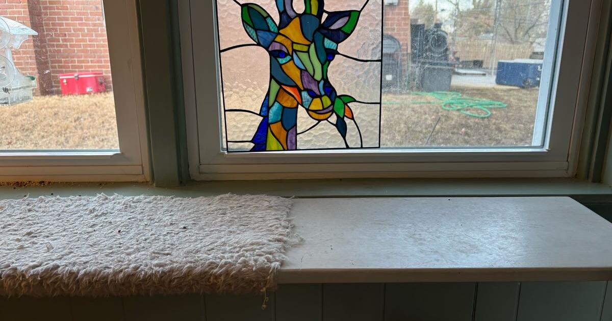 Stained Glass Giraffe Panel for Free in Cheltenham, PA | For Sale ...